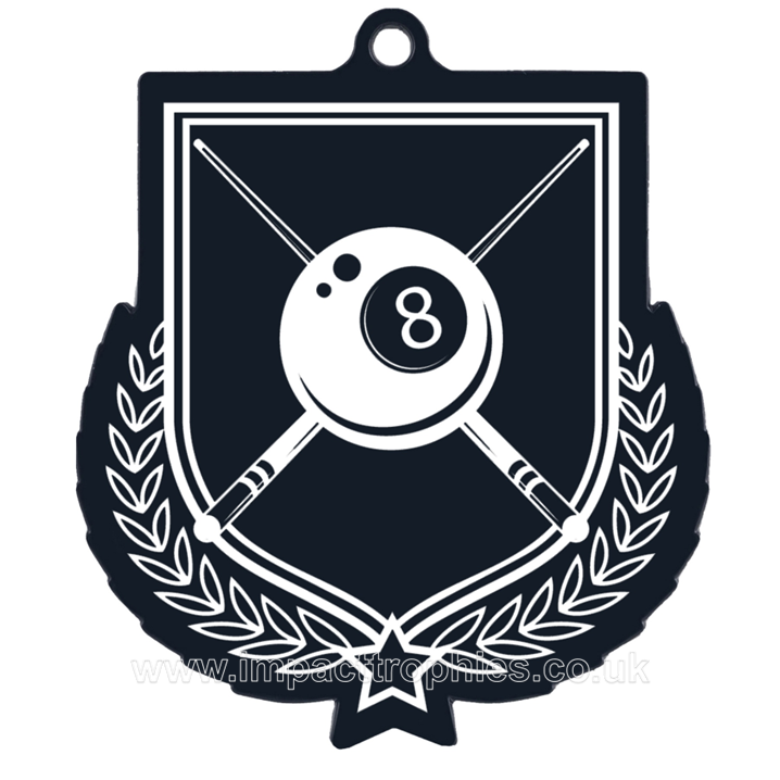 Impact Pool Shield Medal Colour - AFMM1-POOL4/ Clr | Impact Trophies