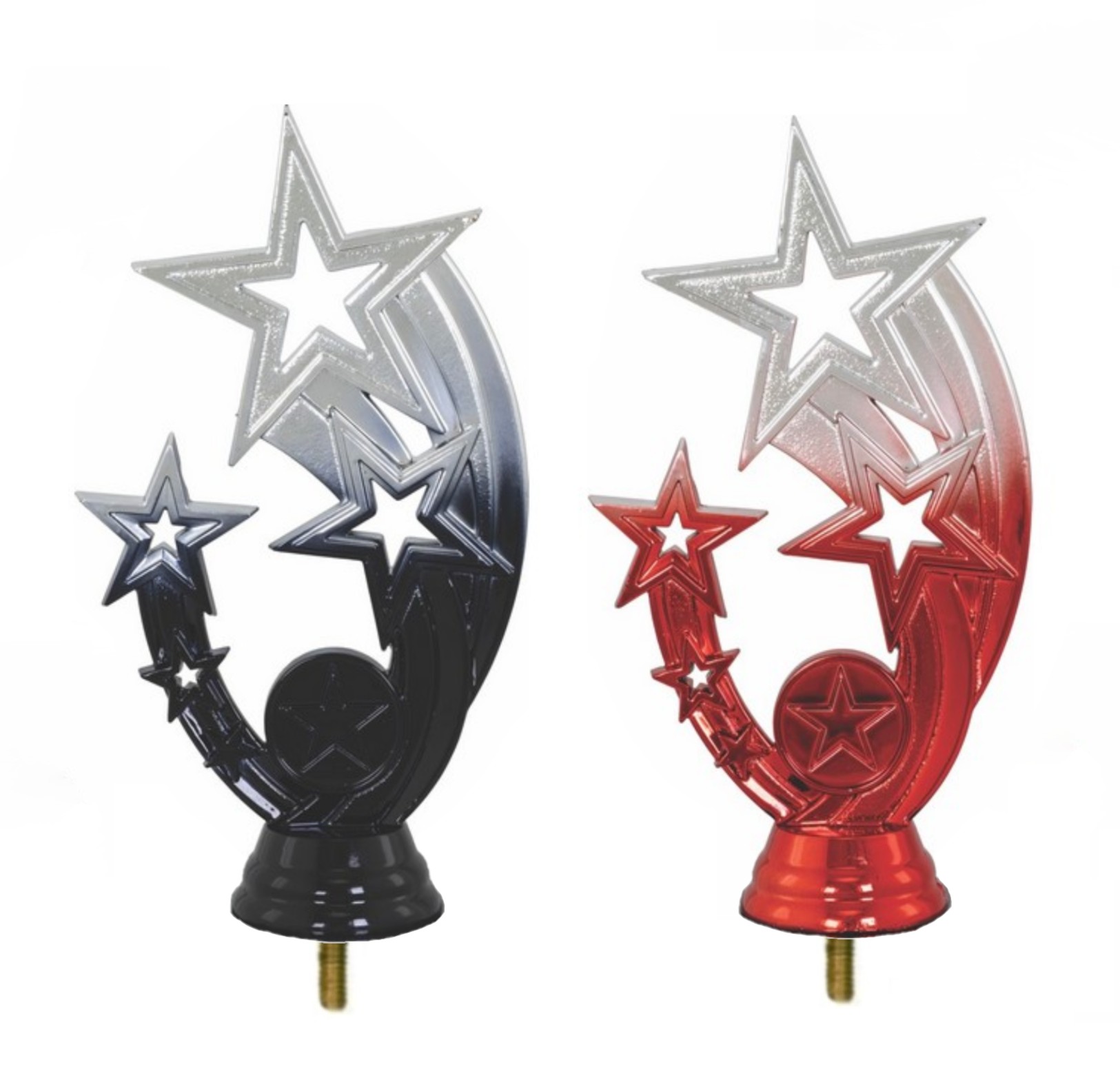Icon Holographic Shooting Stars Award Column Trophy - AFCOLH-CH2076SB ...