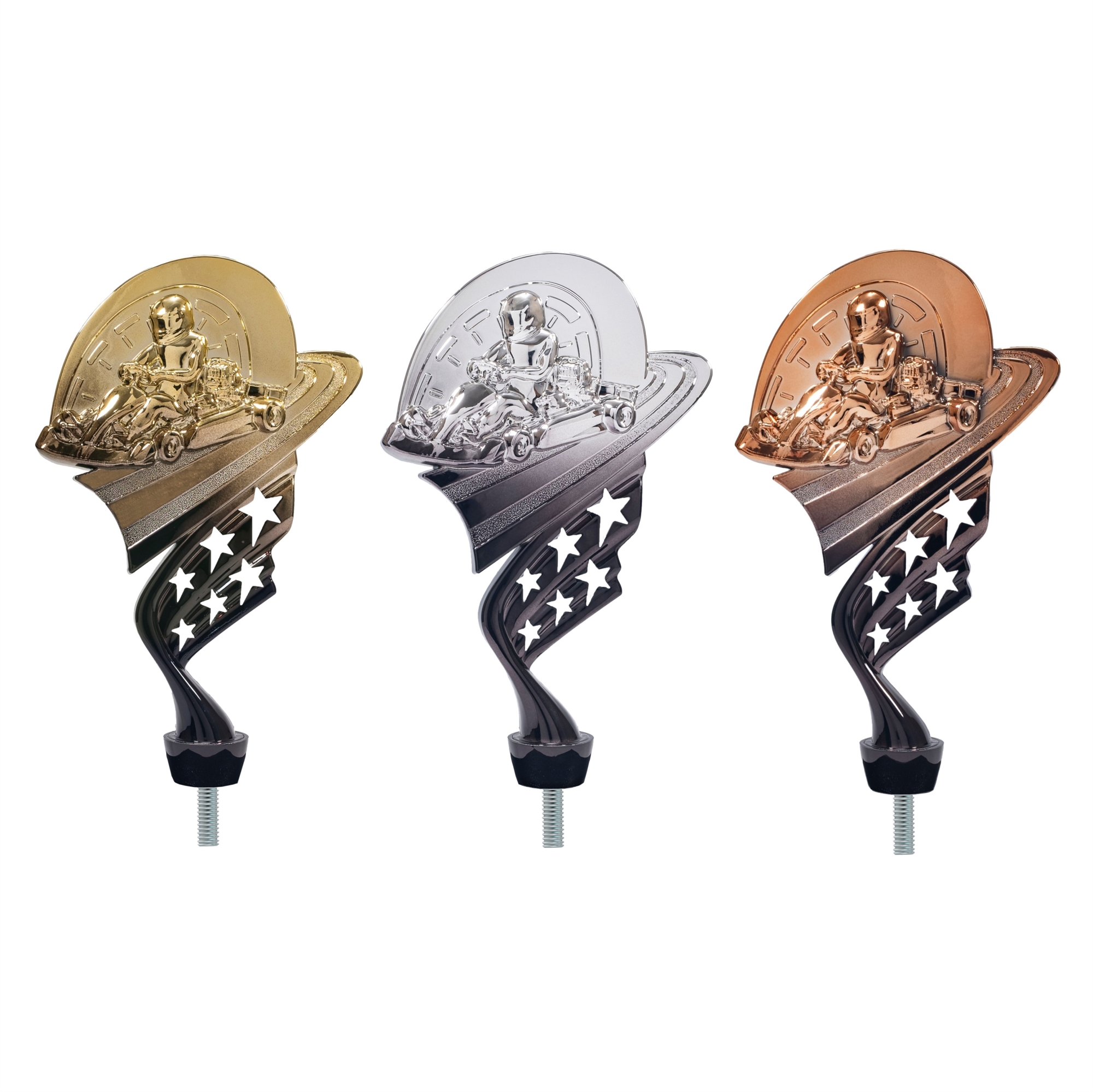 Icon Holographic Go Karting Topper Column Trophy - AFCOLH-B661/GOK ...